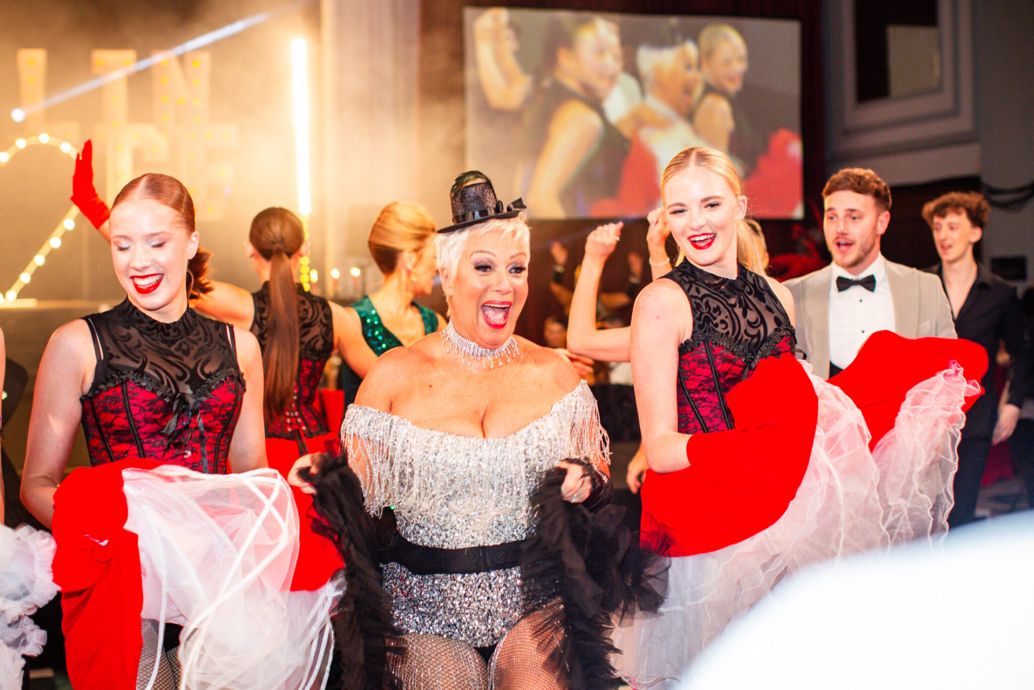 NBS students perform at Denise Welch’s Moulin Rouge charity gala
